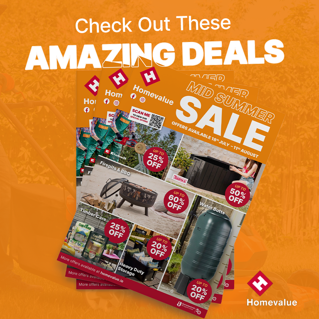 Mid Summer Sale 2024 – Dermot Kehoe Supply & DIY Homevalue