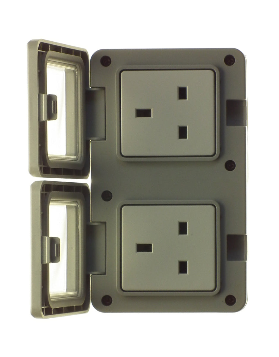 POWERMASTER 2 GANG OUTDOOR DAMP PROOF SOCKET - 621004 – Dermot Kehoe ...
