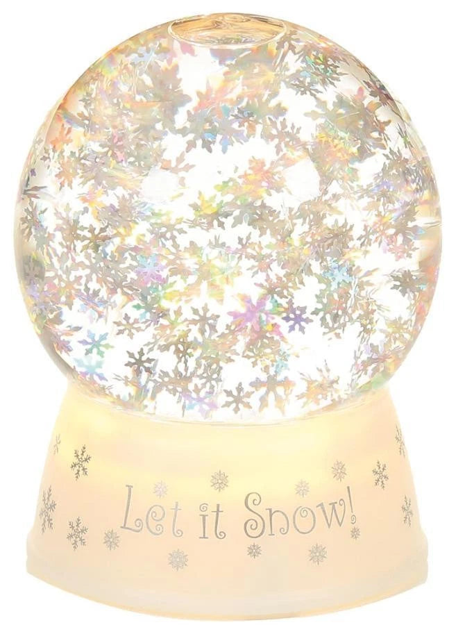 15CM SNOWFLAKE WATER SPINNER GLOBE - 663210 – Dermot Kehoe Supply & DIY ...