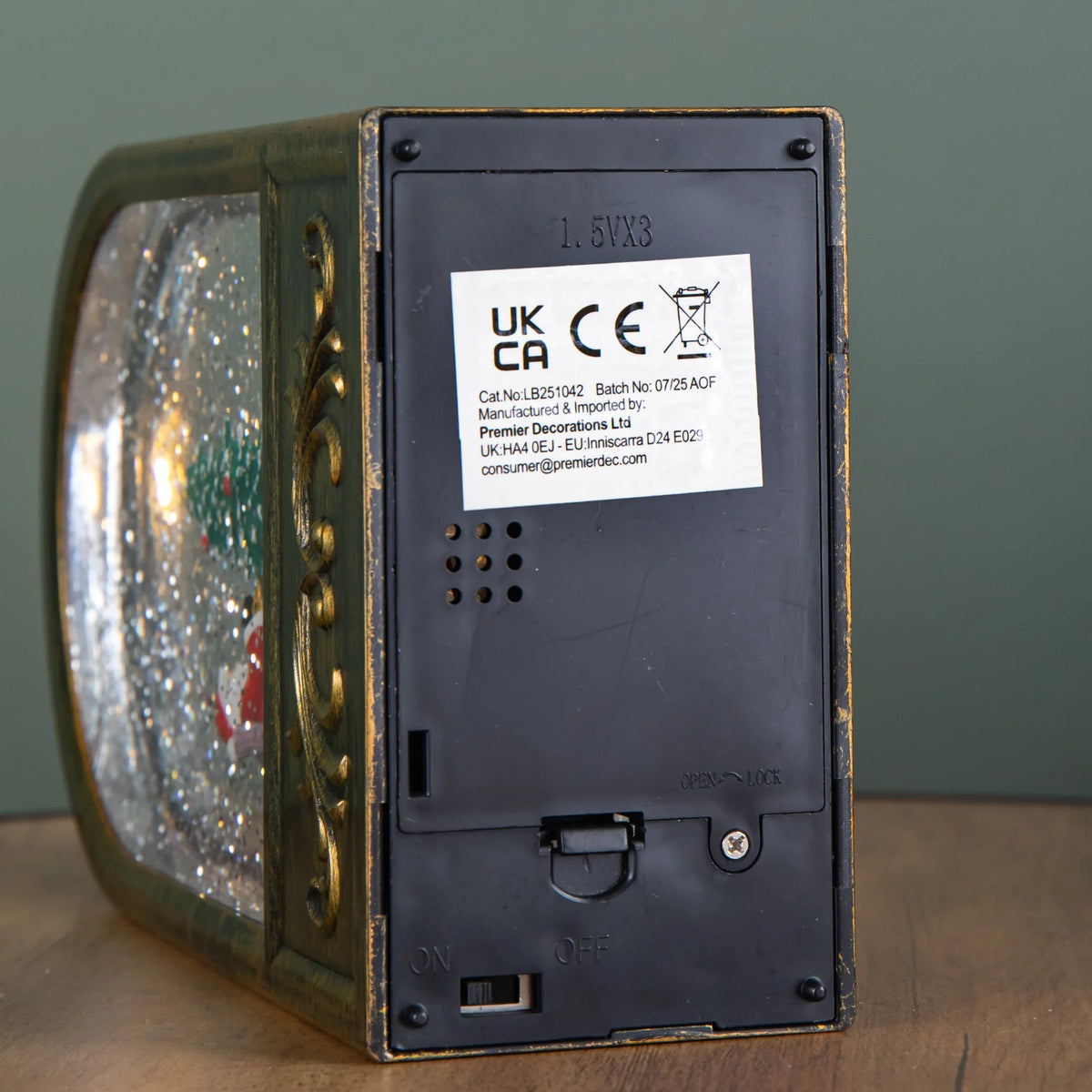 24CM WATER SPINNER SANTA + TREE SCENE - 662319 – Dermot Kehoe Supply ...