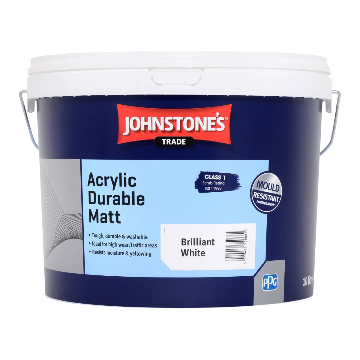Johnstones Acrylic Durable Matt – Dermot Kehoe Supply & DIY Homevalue